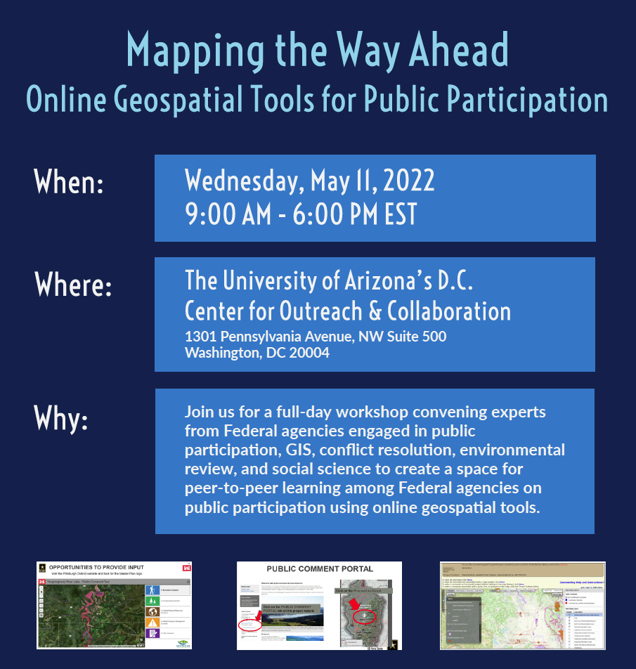 Udall Center hosts a workshop on geospatial tools for public engagement ...